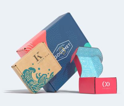 Cina Immagine di rivestimento UV Scatola di spedizione Confezione regalo di moda Logo personalizzato in vendita