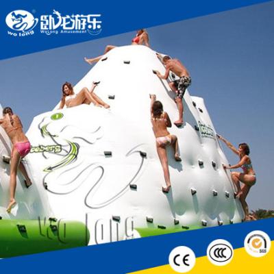 China Kids and adults inflatable iceberg water climbing toys for sale with low price for sale for sale