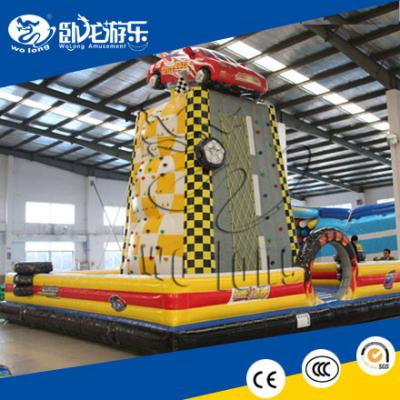 China inflatable rock climbing/climbing wall /inflatable climbing sport for sale