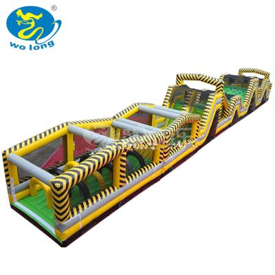 China HOT wipeout inflatable obstacle course/giant commercial adult inflatable obstacle course/ inflatable obstacle for sale
