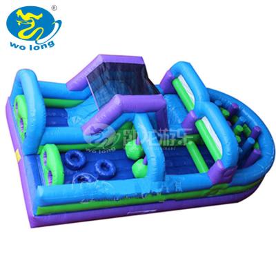 China Wholesale Giant Outdoor Frozen Inflatable Jumping Castle/Bounce House with Slide for sale