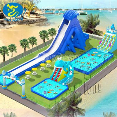 China High Quality Inflatable Jumping Trampoline Floating Water Park Games Giant Adults Inflatable Water Park for sale