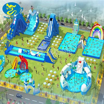 China inflatable sports games adult outdoor water toys on sale inflatable water park for sale