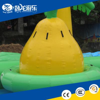 China Adults floating park game toy flying towable inflatable water sport for sale