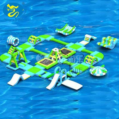 China Outdoor Inflatable Floating Water Park Games / Waterpark Inflatables Supplier for sale