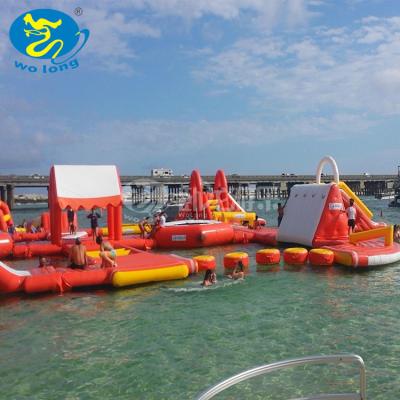 China Inflatable floating water park, game park, inflatable aquapark for sale for sale