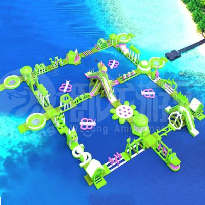 China Factory Wholesale Inflatable Floating Water Park Prices for sale