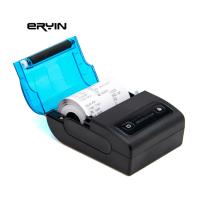 China Eryin Rechargeable Bluetooth Thermal Barcode Printer 58mm 203DPI Wireless Receipt Printer for Android iOS for sale