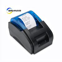 China 58mm Thermal Printer with Bluetooth USB 2 Inch Barcode Mini POS Printer 70mm/s for sale