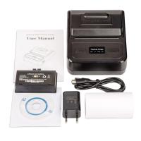 China 0.35kg 80mm Portable Thermal Printer USB Wireless 203DPI 70mm/s ESC/POS for sale