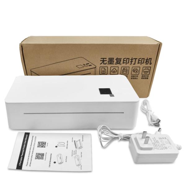 Quality Status Indication and Printer Setting A4 Mini Thermal Receipt Printer for Any Device for sale