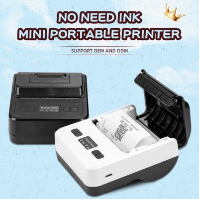 China Symbols Printing Wireless Portable Calculator Ticket Stub Thermal Hard Ticket Printer for sale