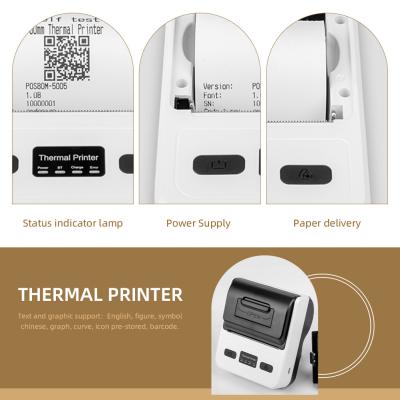 China Symbols Printing Wireless Portable Calculator Ticket Stub Thermal Hard Ticket Printer for sale