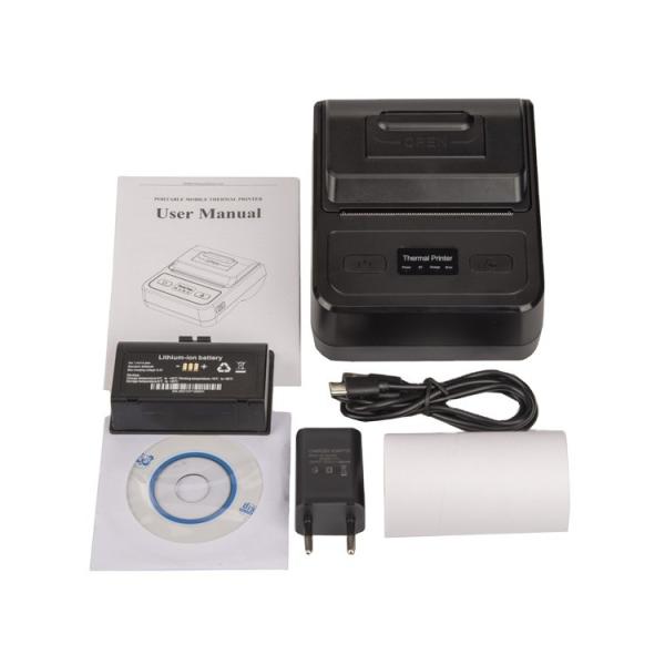 Quality 80mm Portable Thermal Printer Retail Wireless Receipt Printer Bluetooth 3 Inches for sale