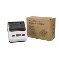 China 80mm Thermal Bluetooth Printer 70mm/s High Speed Wireless Receipt Printer 203DPI for sale