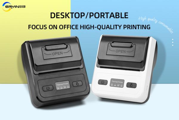 Quality Portable Mini Rechargeable 80mm Thermal Pos Receipt Printer with Fast Printing for sale