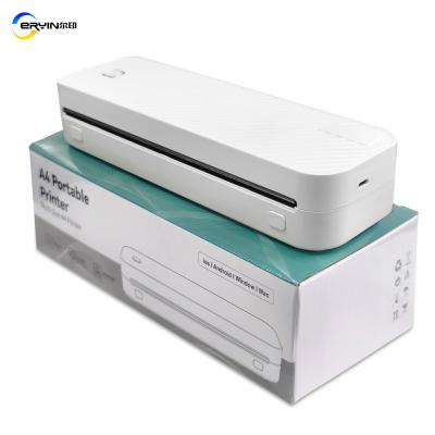China NO Color Print Speed Handheld Mini Portable Usb Thermal Printer Max Paper Size 210mm for sale