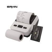 China 80mm Wireless Portable Handheld Thermal Barcode Printer 203DPI USB Bluetooth for sale