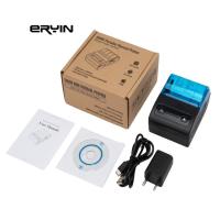 China Mini Wireless Bluetooth Thermal Printer 58mm 200g Portable Receipt Printer 203DPI for sale
