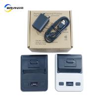 China 58mm Mini Bluetooth Thermal Printer 70mm/s Portable Receipt Printer with Android iOS Support for sale