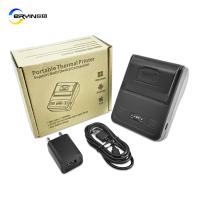China 58mm Mini Bluetooth Thermal Printer 70mm/s Portable Receipt Printer with Android iOS Support for sale