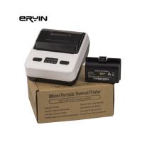 China Handheld Mini 80mm Bluetooth Mobile Portable Printer for Android iOS 203DPI for sale