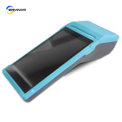 Китай Сборка Android Pda с сканером штрих-кодов, считывателем отпечатков пальцев и тепловым принтером продается