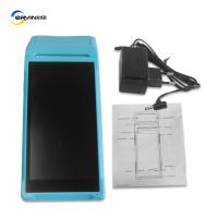 China Android Touch Screen POS Machine with Bluetooth Handheld PDA Barcode Scanner 58mm Thermal Printer for sale