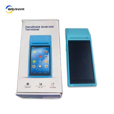 China 64MB Memory Capacity Android6.0 Mobile Smart Pos Terminal With 4g Wifi 2d 1d Barcode Scanner Printer And Camera for sale