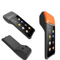 China 5.5inch Touch Screen Handheld POS Printer 58mm Thermal Line Printing WiFi USB 5000mAh Battery for sale