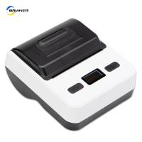 China Portable Thermal Label Maker Printer 80mm Paper Width 203DPI for Shipping Barcode for sale