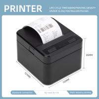 China 58mm Thermal Receipt Printer 90mm/s USB Bluetooth Compatible with Android iOS Windows for sale