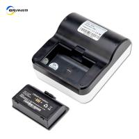 China 80mm Portable Thermal Label Barcode Printer 203DPI USB Bluetooth for Bottle Labeling for sale