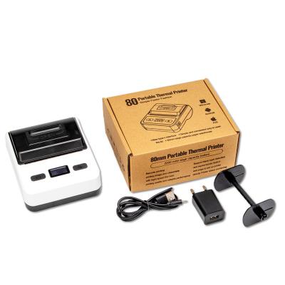 Κίνα 80 mm Bluetooth φορητός εκτυπωτής αποδείξεων για την κατασκευή ετικέτας αποστολής και την εκτύπωση αποδείξεων προς πώληση