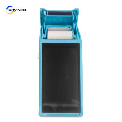 China Handheld Android Mobile POS Terminal with Built-In Barcode Scanner and POS Printer for sale
