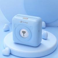China Android iOS Bluetooth Thermal Label Printer 58mm Portable Inkless Barcode Sticker Printer 1000mAh Battery for sale