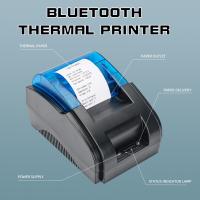 China Wireless 9V Thermal Airless Font Printer 58mm 50mm Roll Diameter 203DPI for sale