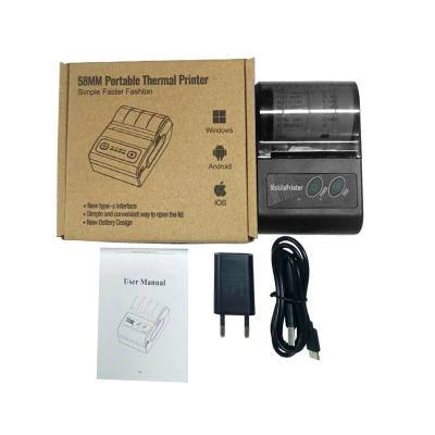 China Android All-in-One Printer met draadloze interface en op batterij bediende factuurprinter Te koop