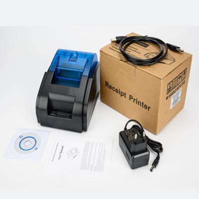 China 58mm Max Paper Size Usb Android Pos Terminal Receipt Thermal Printer Direct No Ink Blue for sale