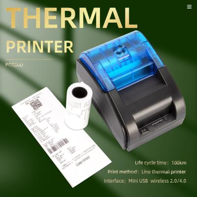 China Thermal Line Printing 80mm Receipt Printer with Wireless Bluetooth and USB Integration for sale