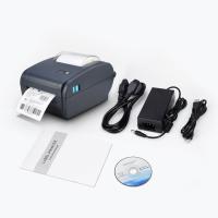 China 110mm 4inch Desktop Portable Barcode Label Thermal Printer 160mm/s USB LAN Bluetooth for sale