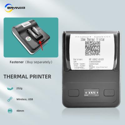 China 252g Small Instant Printer 58mm Bluetooth Thermal Printer for Phone Logo Maker Machine for sale