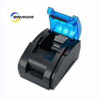 China 58mm Thermal Printer with Bluetooth USB 2 Inch Barcode Mini POS Printer 70mm/s for sale
