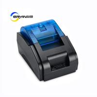 China 58mm Thermal Printer with Bluetooth USB 2 Inch Barcode Mini POS Printer 70mm/s for sale
