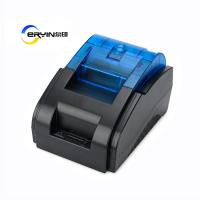 China 58mm Thermal Printer with Bluetooth USB 2 Inch Barcode Mini POS Printer 70mm/s for sale
