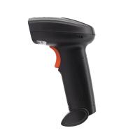 China 220mm Scanning Width 2000mAh Battery Black Wireless Barcode Scanner 2.4G for sale