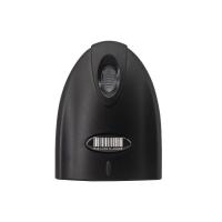 China 220mm Scanning Width 2000mAh Battery Black Wireless Barcode Scanner 2.4G for sale