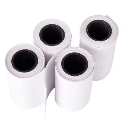China 100% puur houtpulp thermisch papierrolletje 57 mm x 40 mm voor glad en milieuvriendelijk drukwerk Te koop