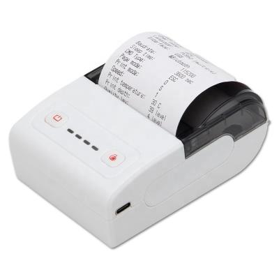 China Highly 58mm thermal invoice dry thermal printer with portable bluetooth connectivity for sale