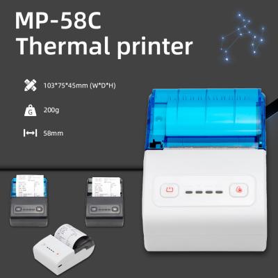 China POS/ESC Command Compatible Thermal Portable Mini Bluetooth Printer for Snacks for sale